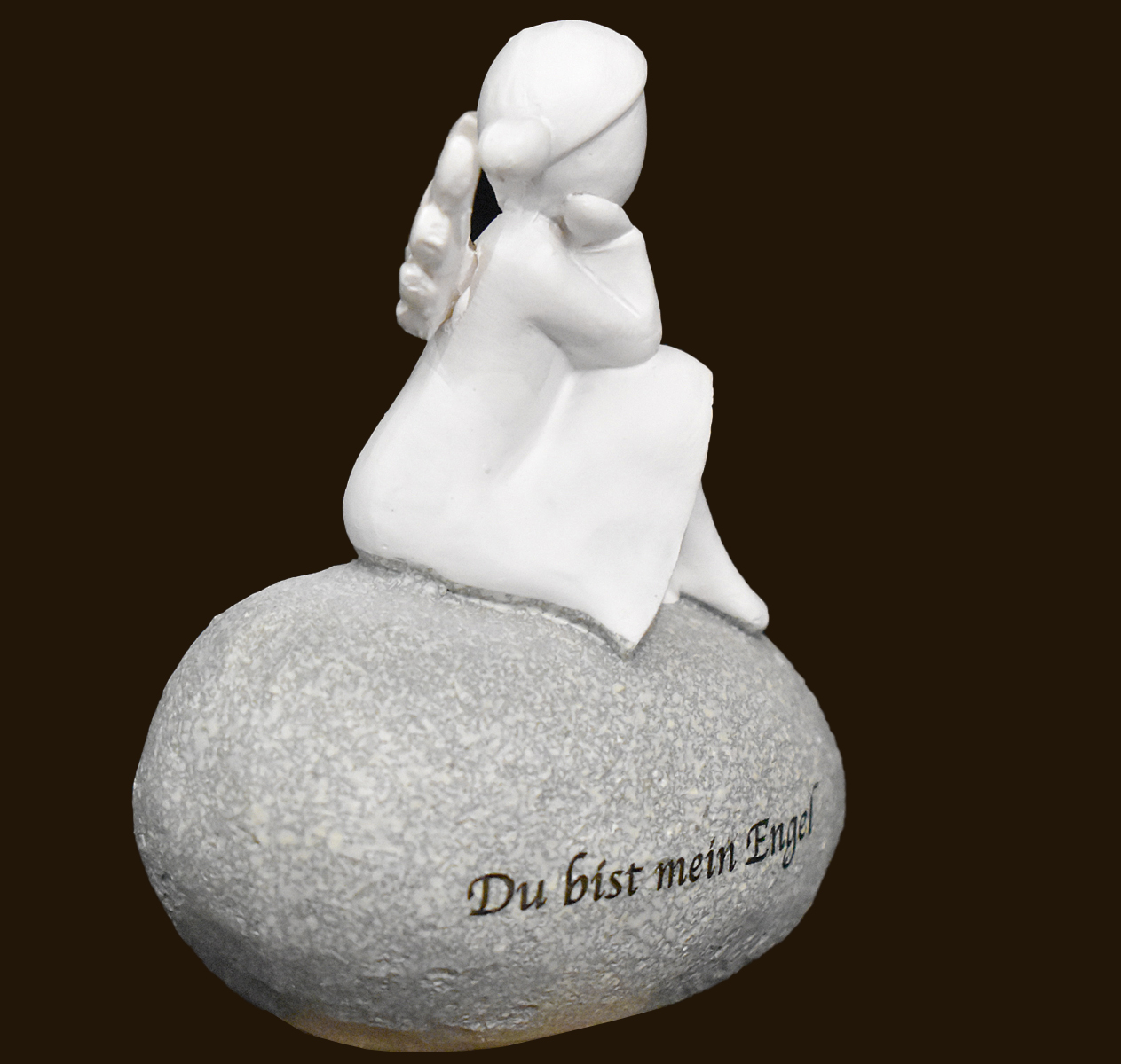 engeltraum.ch - Engel auf Stein «Du bist mein Engel» Höhe: 8 cm